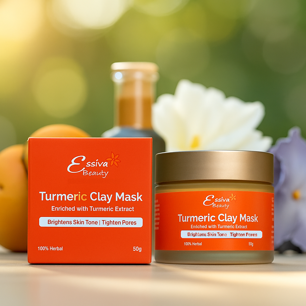 Turmeric Clay Mask (50g) – Essiva Beauty